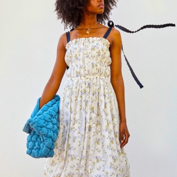 Brock by H&M | Dresses | Nwt Brock Collection Hm Lyocell Blend White ...